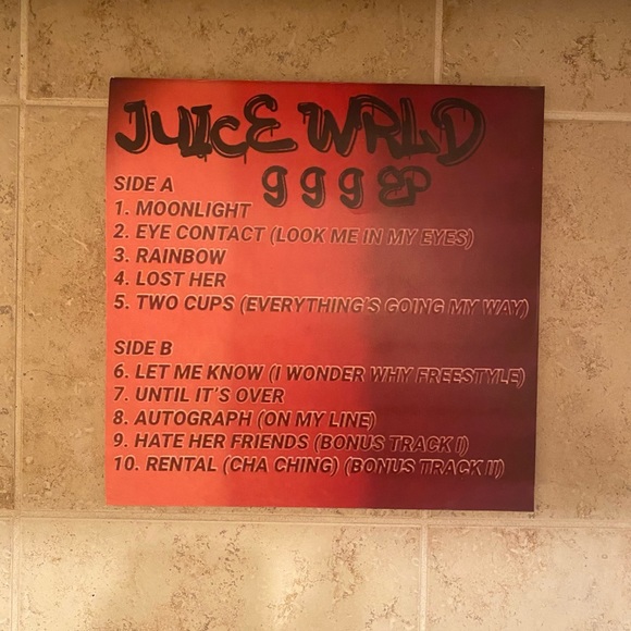 Media | Extremely Rare Juice Wrld 999 Ep Vinyl Lp Two Unreleased Bonus Tracks | Poshmark